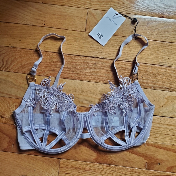 Bluebella | Intimates & Sleepwear | Nwt Bluebella Priscilla Lilac Sheer ...